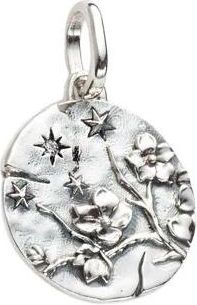 Pandora Kirschbl&uuml;ten-Medaillon-Charm - - Accessories - Damen - Grau - ONE SIZE