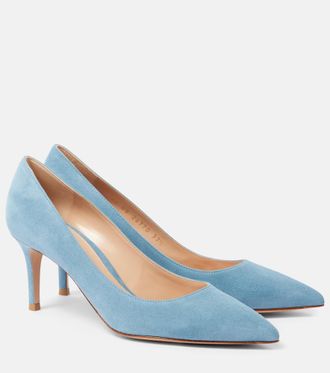 Gianvito Rossi Pumps Gianvito 70 aus Veloursleder