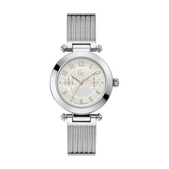 Guess Femme, Accessoires, Gris, Taille: ONE Size Montre Habill&eacute;e en Acier Inoxydable
