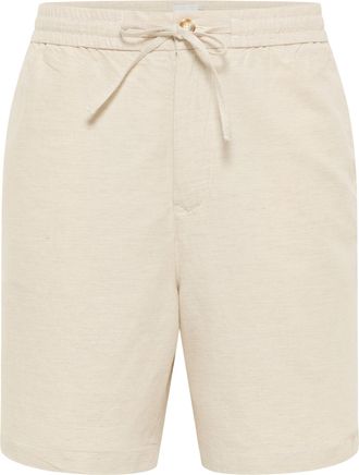 Mustang Jeans Herren Style Linen Jogger Shorts, Ecru 2014, 35W EU