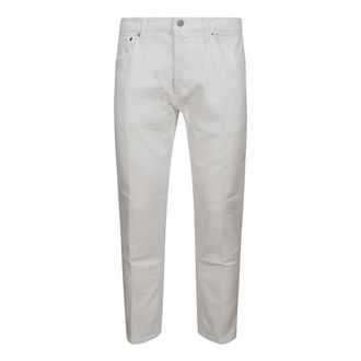 Dondup Homme, Jeans, Blanc, Taille: W28 Jean Skinny Fit en Coton
