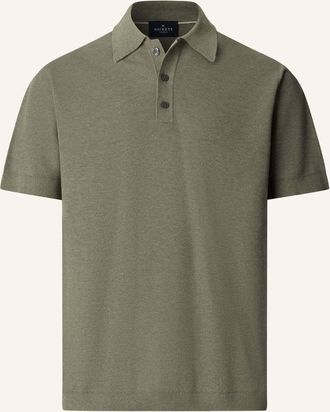 Hackett Poloshirt Honeycomb Ss Polo gruen