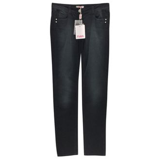 Blumarine Black Corduroy Trousers Size 29/74