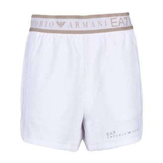 Emporio Armani Trainingsshorts - - Shorts - Damen - Wei&szlig; - XS