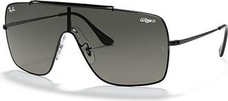 Ray-Ban Wings II Sonnenbrillen Schwarz Fassung Grau Glas 01-35