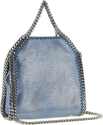 Stella McCartney Womens Blue Polyester Handbag Bag