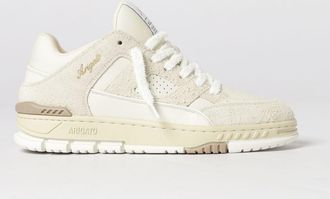 Axel Arigato Area Lo Fluffy Sneaker aus Leder und Wildleder mit Mesh-Innenseite