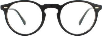 Oliver Peoples Brillenfassung Gregory Peck OV5186 1005 Schwarz Herren Damen
