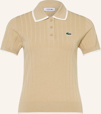 Lacoste Funktions-Poloshirt beige