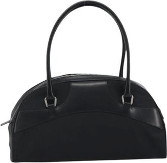 Prada Sac &agrave; main vintage en cuir Pre-owned - Femme - Pre-owned - Noir - Taille: ONE Size