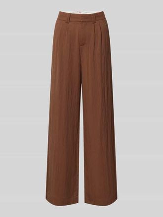 Fynch-Hatton Wide Leg Stoffhose aus Lyocell-Mix Modell SOFTTWILL