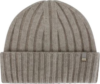 Herno Femme, Accessoires, Gris, Taille: ONE Size Beanie en Cachemire Pur