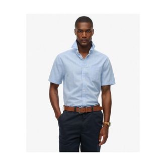 Superdry Chemise &agrave; manches courtes en lin et coton City