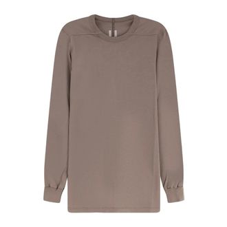 Rick Owens Homme, Tops, Brun, Taille: S Temple Level LS T-shirt