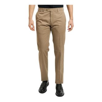 Bugatti Homme, Pantalons, Brun, Taille: M Pantalon Coupe Slim Jambe Droite