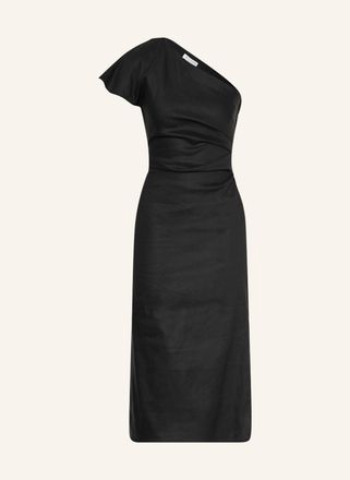 Marc O'Polo Marc Opolo One-Shoulder-Kleid Mit Leinen schwarz