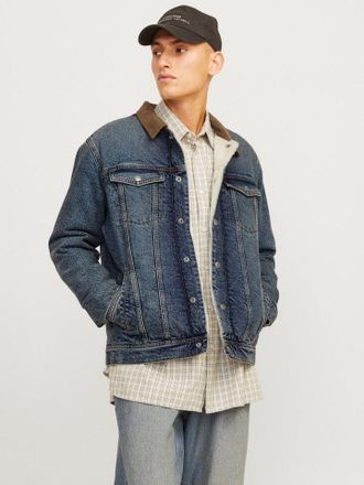 Jack & Jones Jeansjacke JJIJEAN JJJACKET W SHERPA WI 200 SN