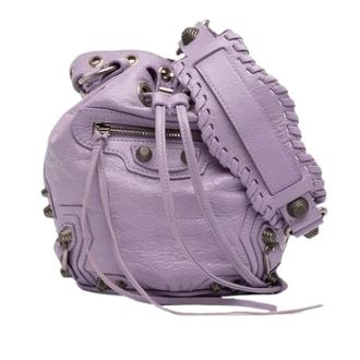 Balenciaga Sac seau vintage Pre-owned - Femme - Pre-owned - Violet - Taille: ONE Size