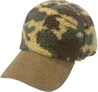 Generic Casquettes de baseball en laine dagneau chaude dhiver en polaire pour homme, jaune, M