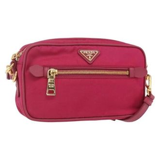 Prada Pre-owned Vintage Cross Body Bag aus Nylon - - Pre-owned - Damen - Rosa - ONE SIZE