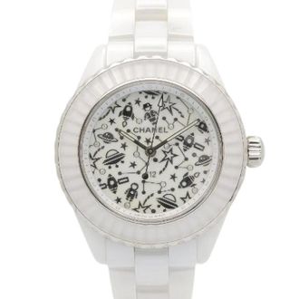 Chanel Pre-owned J12 Cosmic Ceramic Watch - - Pre-owned - Damen - Wei&szlig; - ONE SIZE