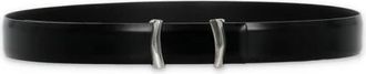 Orciani Homme, Accessoires, Noir, Taille: 90 CM Ceinture en cuir poli