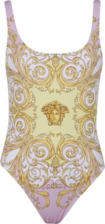 Versace Femme, Maillots de bain, Multicolore, Taille: 42 FR Maillot de bain une pi&egrave;ce imprim&eacute;