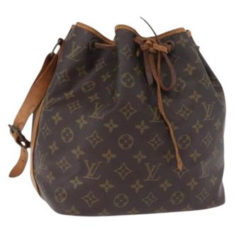 Louis Vuitton Sac seau Petit No&eacute; Pre-owned - Femme - Pre-owned - Brun - Taille: ONE Size