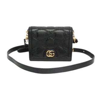 Gucci Pre-owned GG Matelasse Mini Schultertasche 723777 - - Pre-owned - Damen - Schwarzk - ONE SIZE