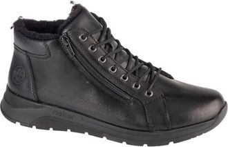 Rieker Chaussures dhiver à lacets pour homme, Noir, 42 EU