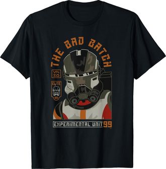 Star Wars The Bad Batch Season 2 Echo Experimental Unit 99 T-Shirt