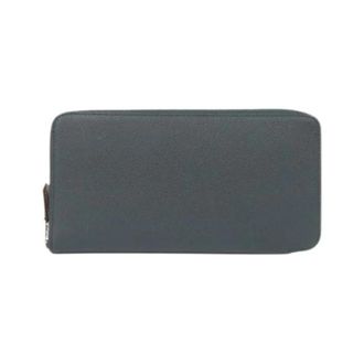 Herm&egrave;s Pre-owned Panoplie Equestre Epsom Silk Long Wallet - - Pre-owned - Damen - Blau - ONE SIZE