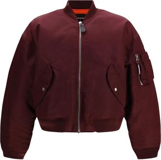 Dsquared2 80s Nylon Bomber Jacket - - Jackets - Herren - Rot - M