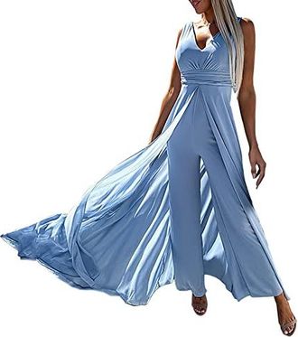 Generic Combinaison Femme &Eacute;l&eacute;gante et Confortable pour Tenue Quotidienne, Tenue Tendance et Moderne, Barboteuse avec Design et Coupe Flatteuse pour Occasion S