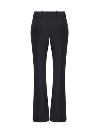 Alexander McQueen Flared Trousers - Black