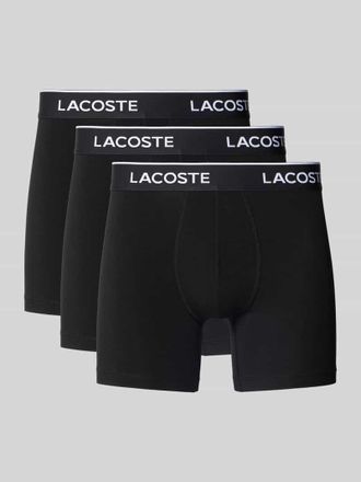 Lacoste Trunks aus Baumwoll-Mix im 3er-Pack