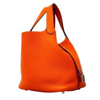 Herm&egrave;s Sac seau vintage Pre-owned - Femme - Pre-owned - Orange - Taille: ONE Size