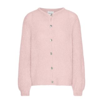 Americandreams Americandreams, Femme, Pulls, Rose, Taille: 44 FR Susan Alpaca Cardigan