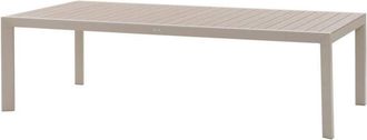 Hesperide Hesperide - Gartentisch Evasion Holzoptik Leinen & Ton 12 Pl&auml;tze lates aus Aluminium - Hesp&eacute;ride
