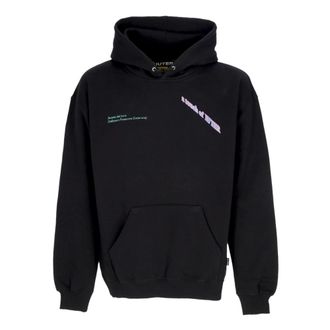 Iuter Schwarzer Nymph Hoodie Leichter Sweatshirt - - Sweatshirts & Hoodies - Herren - Schwarzk - L