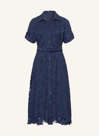 van Laack Van Laack Hemdblusenkleid Aus Spitze blau