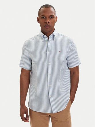 Tommy Hilfiger Hemd MW0MW42449 Hellblau Regular Fit