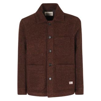 Roy Rogers Giacca Work Lana Brushed - - Jackets - Herren - Braun - XL