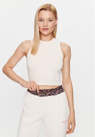 Guess Top V3GP19 K8RT2 Beige Slim Fit