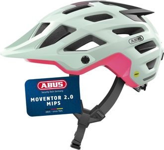 ABUS MTB-Helm Moventor 2.0 MIPS - Fahrradhelm mit Aufprallschutz für den Geländeeinsatz auf dem Mountainbike - All-Mountain-Helm für Damen und Herren - Min