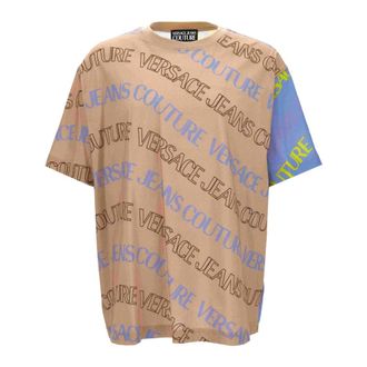 Versace Jeans Couture T-Shirts und Polos - - Tops - Herren - Mehrfarbig - S