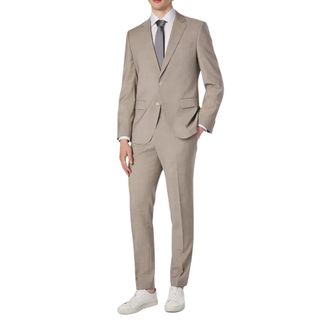 HUGO BOSS Homme, Costumes, Beige, Taille: M Costume ajust&eacute;