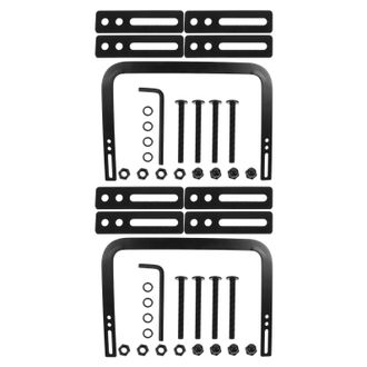 Angoily NOLITOY 2 St&uuml;ck Matratzenhalterung Metall f&uuml;r Metallbettrahmen rutschfeste Matratzenstopper mit Haltestangen Universell Kompatibel Einfache Montage La