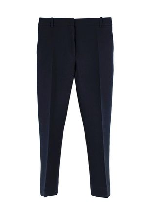 Valentino Garavani Valentino Navy Tailored Cropped Trousers Size XXS