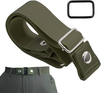 Generico Ceinture &eacute;lastique sans boucle, &eacute;lastique invisible confortable et sans fermeture, passants de ceinture pour hommes et femmes | pour maman, femme, pet